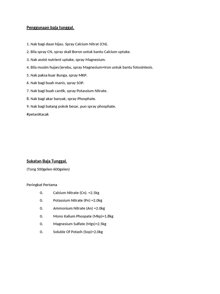 Penggunaan Baja Tunggal | PDF