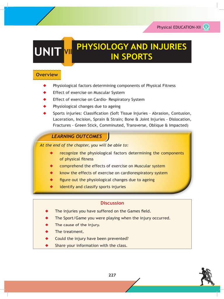 UNIT 7 Physiology & Injuries in Sport - 20102024 - 203554 | PDF