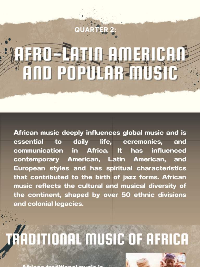 Afro-Latin American Music Influences | PDF | String Instruments ...