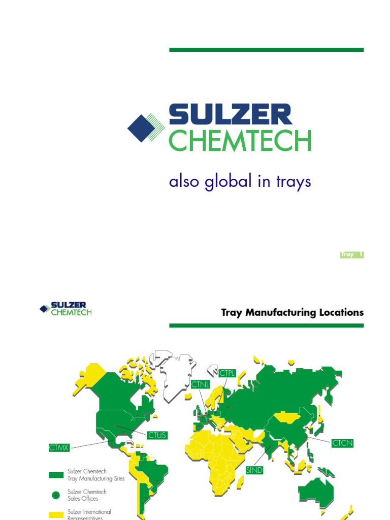 Sulzer Chemtech Trays | PDF