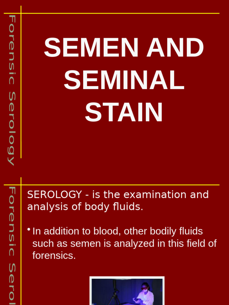 Semen Seminal Fluid | PDF | Semen | Sperm
