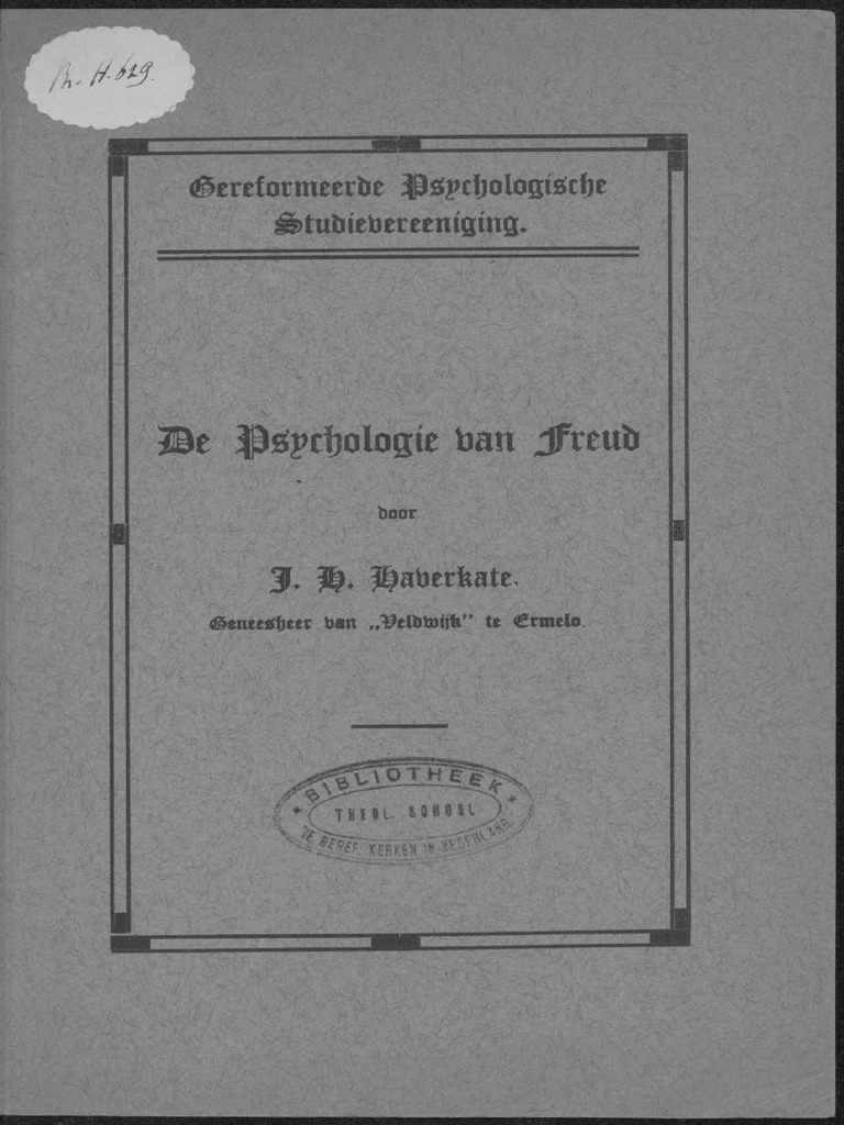Haverkate 1926 Freud | PDF