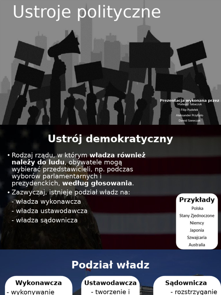 Ustroje Polityczne | PDF