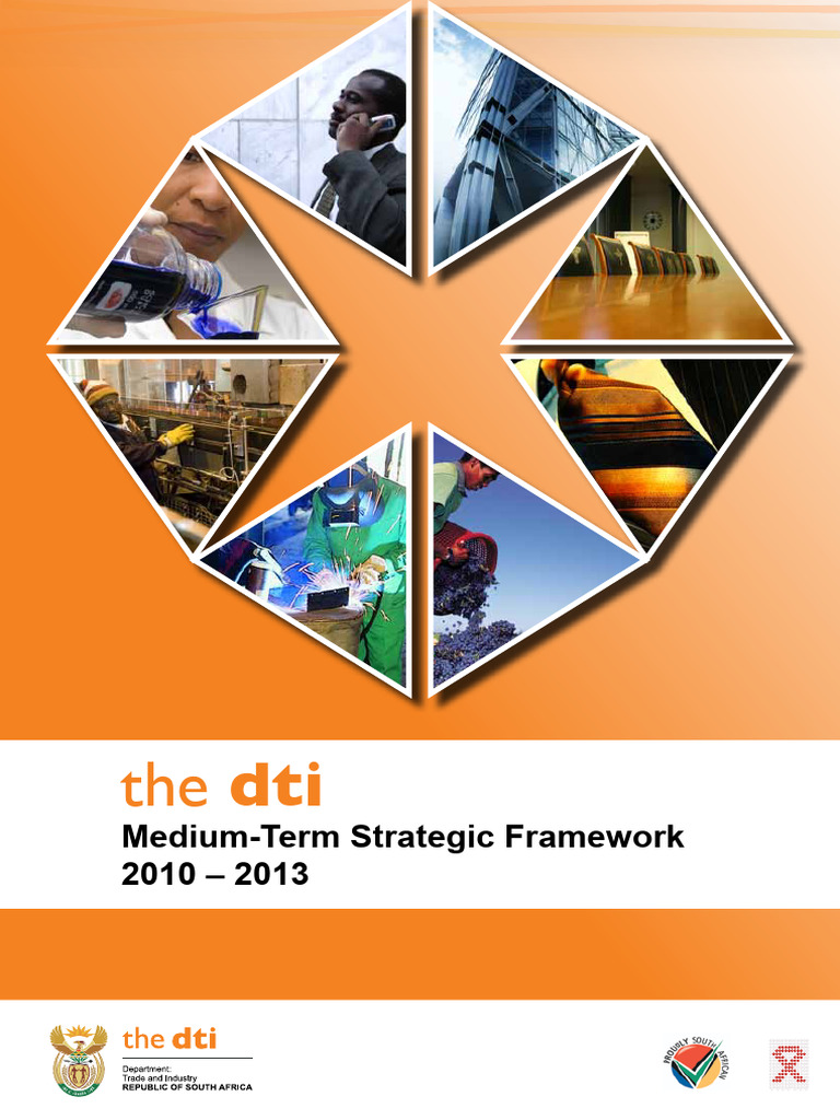 The Dti: Medium-Term Strategic Framework 2010 - 2013 | PDF | Recession ...