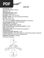 Airbus A330 Checklist | PDF