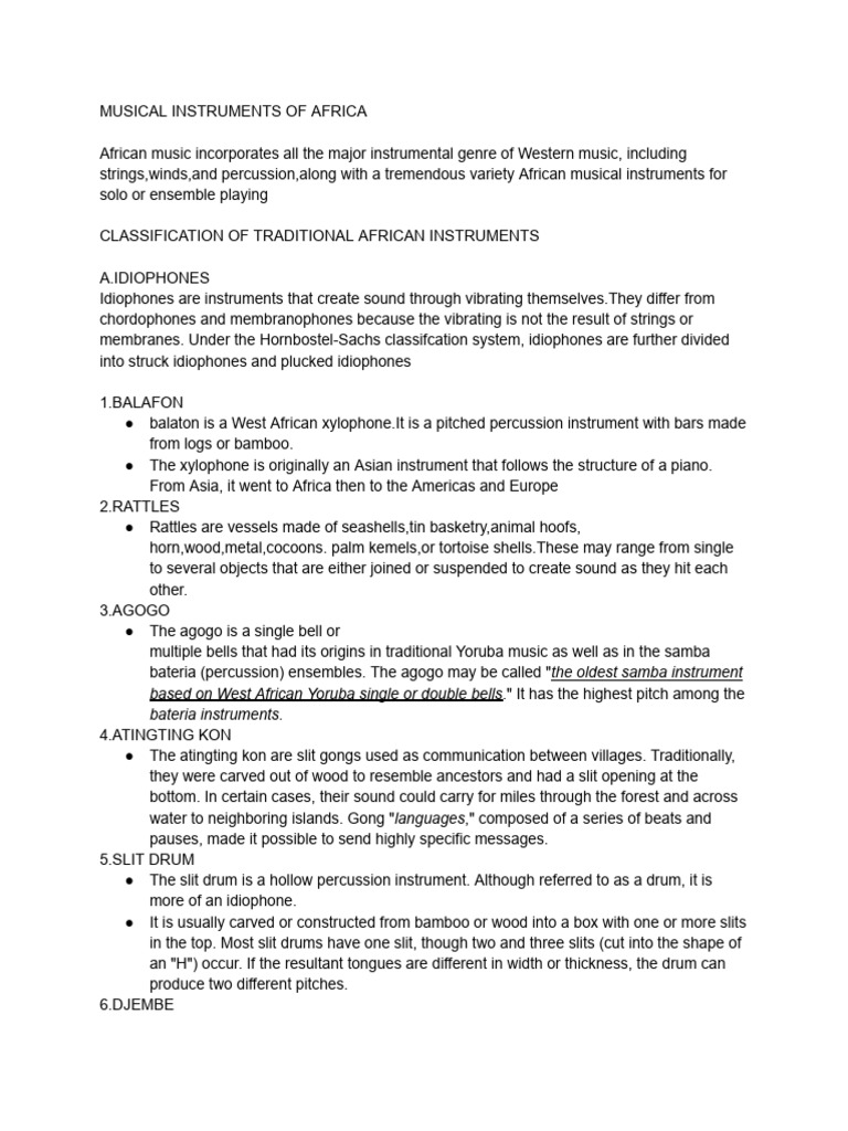 mapeh 10 lesson | PDF | Drum | Musical Instruments