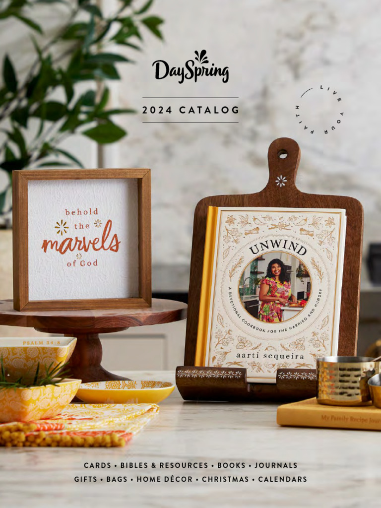 (Catalog) DaySpring, 2024 Products | PDF | Embroidery | Confirmation