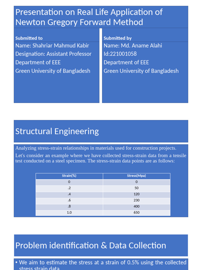 Engineering Stress Analysis | PDF