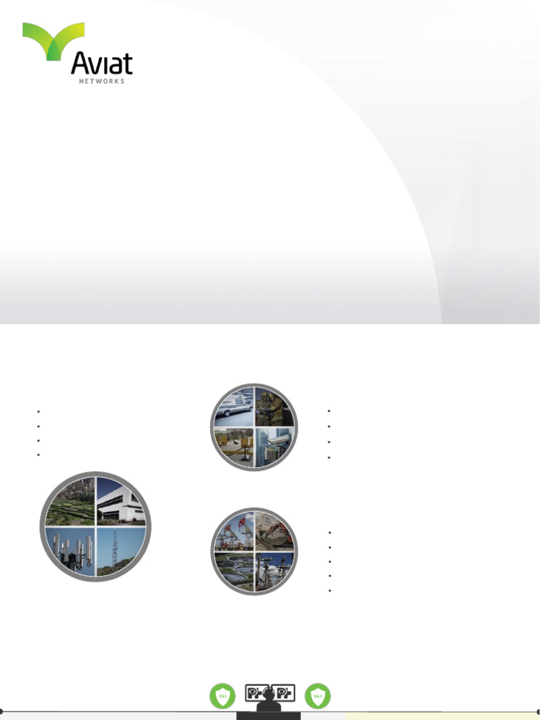 Aviat Networks Wireless Solutions Overview | PDF | Computer Network ...