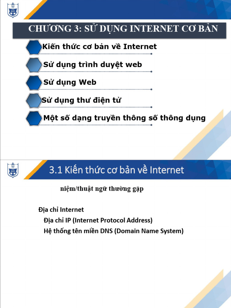 Chuong 3 Su Dung Internet Co Ban | PDF