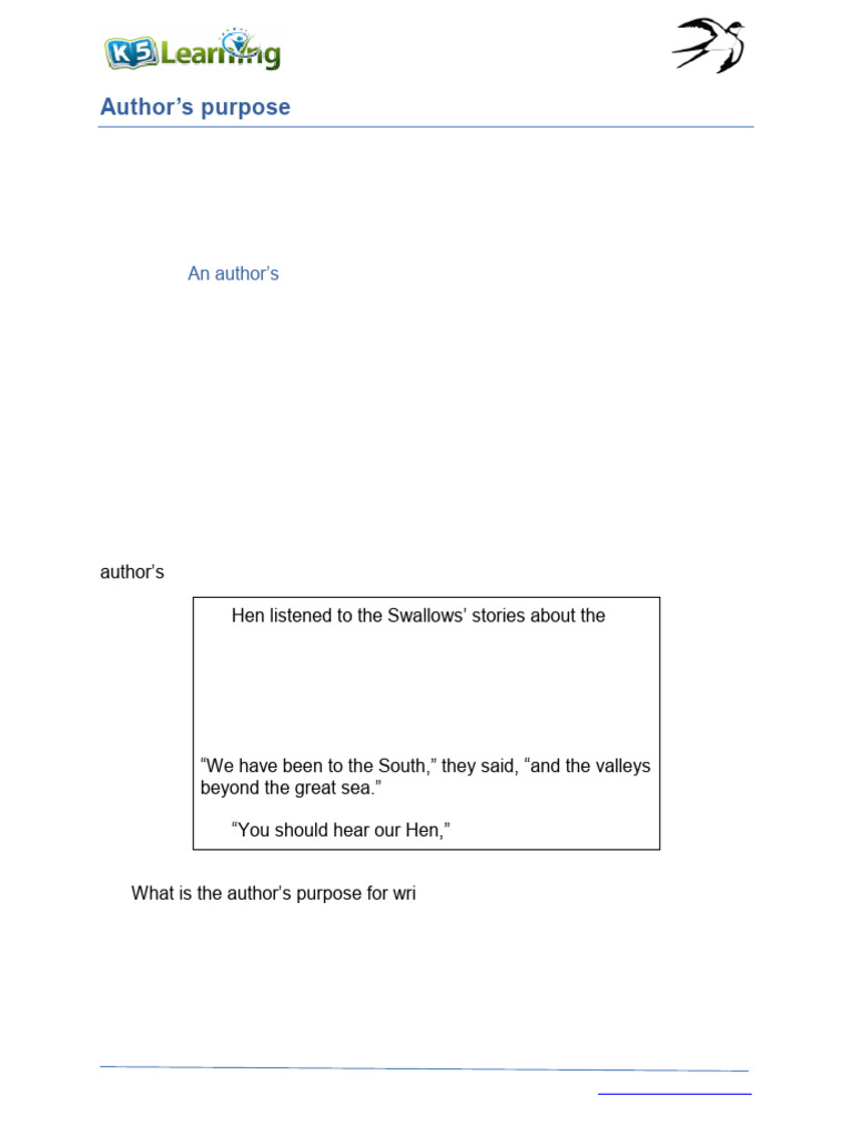 K-5 Reading Comprehension Guide | PDF | Language Arts & Discipline
