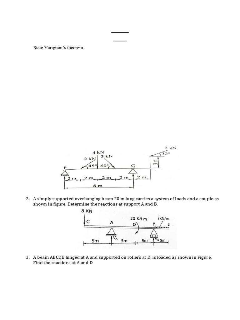 Important Quetsion For CAT 2 Exam | PDF | Friction | Force