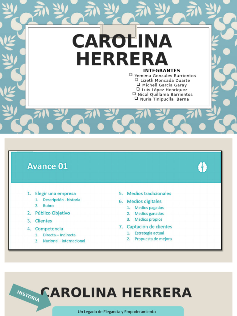 CAROLINA_HERRERA | PDF | Moda | Ropa