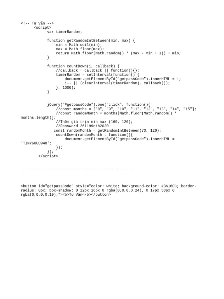 Code Chờ Lấy Pass | PDF | Teaching Methods & Materials | Computers