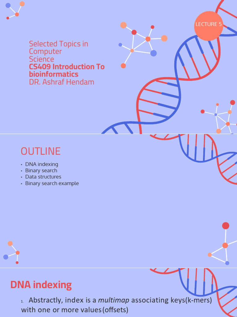 Bioinformatics Lec - 5 | PDF | Computer Data | Information Retrieval