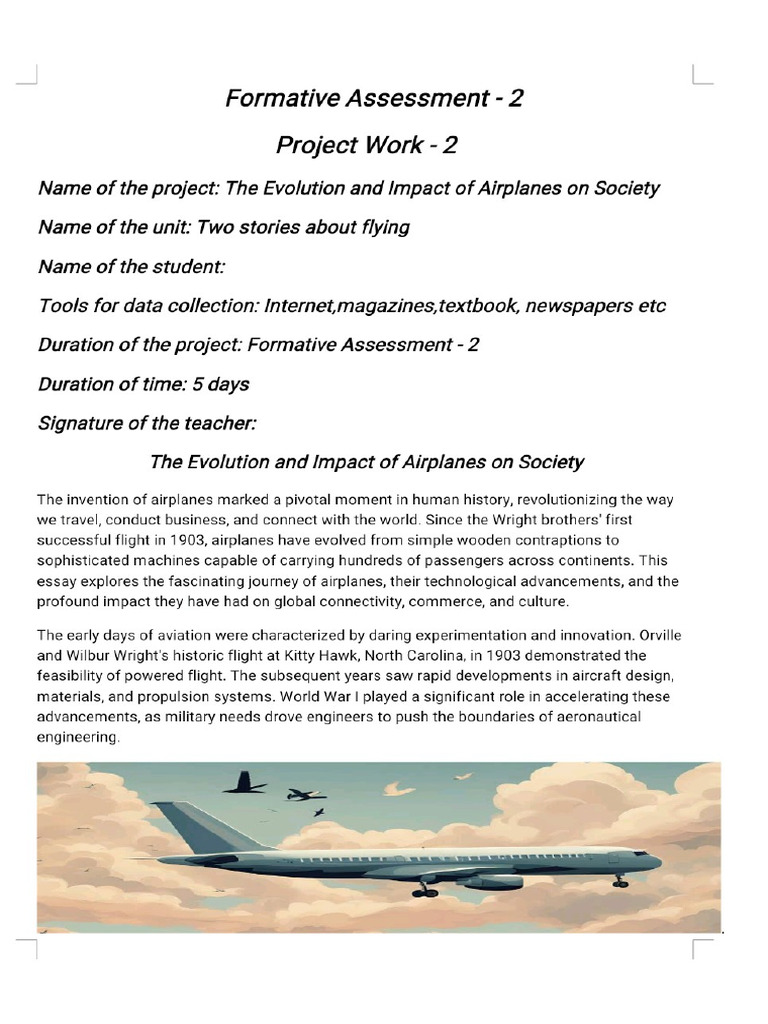 FA2 Project 10th Class | PDF