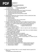 @StarTutorials ? Logic Chapter 2 Part 1 Practice Questions | PDF ...