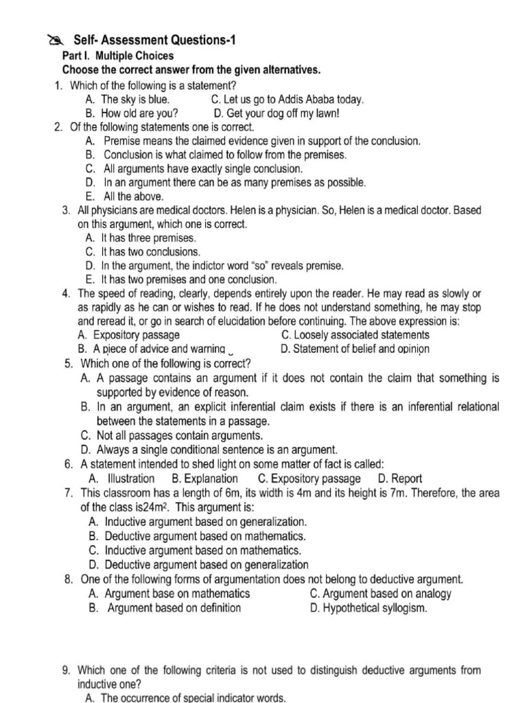 Logic and CT Worksheet 2 | PDF