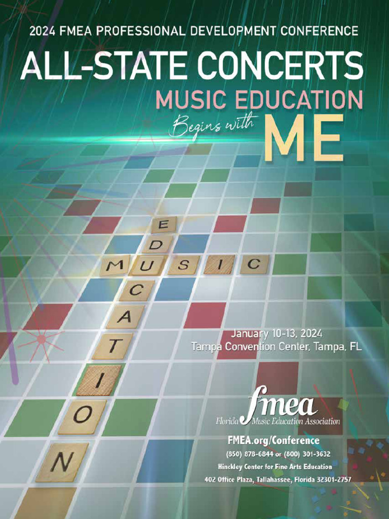 2024 FMEA Concert Program | PDF | Choir