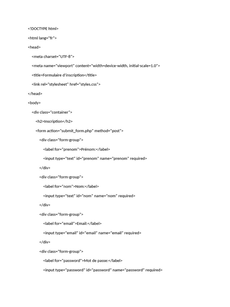 Doctype Html Pdf