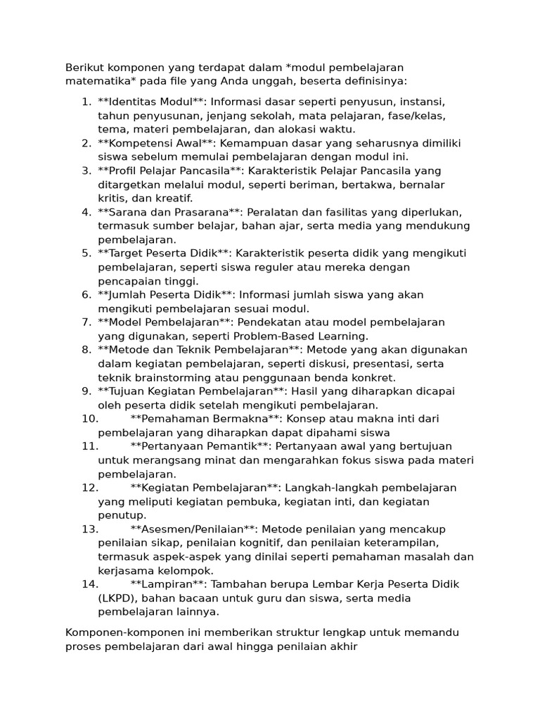 Komponen Modul Micro | PDF | Seni