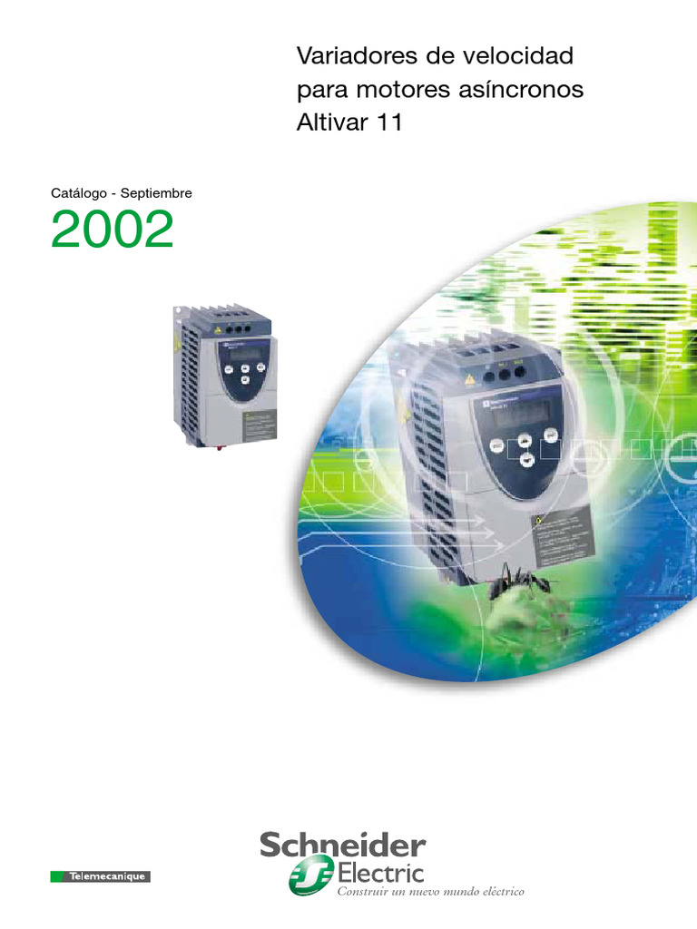 ATV11 Catalogo ESP | PDF | Resistencia Eléctrica y Conductancia ...