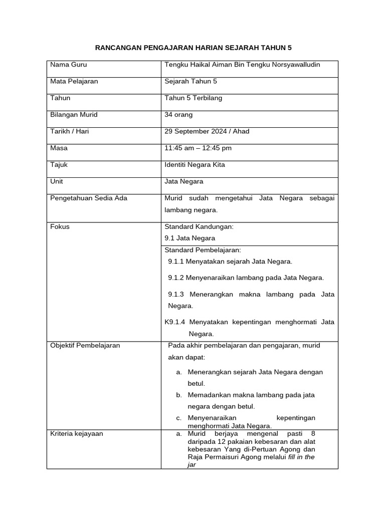 RPH M3 5T (Observe) | PDF