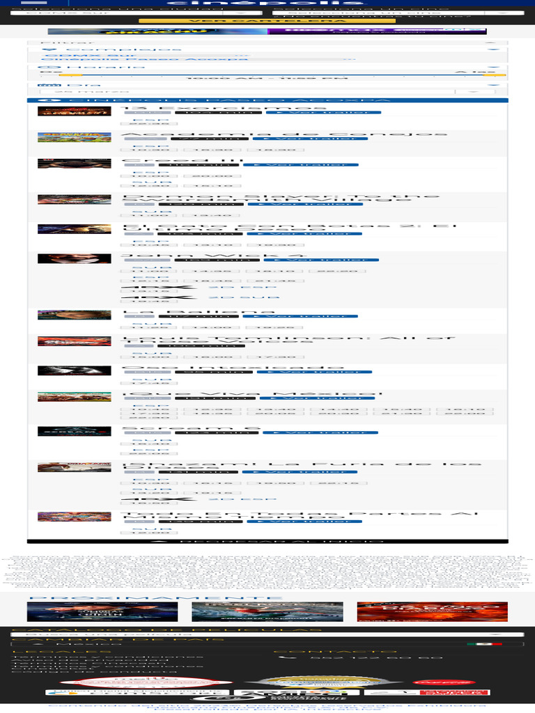 Cinépolis Paseo Acoxpa | PDF