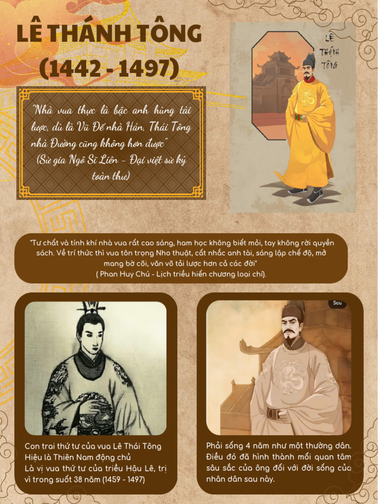 Lê Thánh Tông (1442 - 1497) | PDF