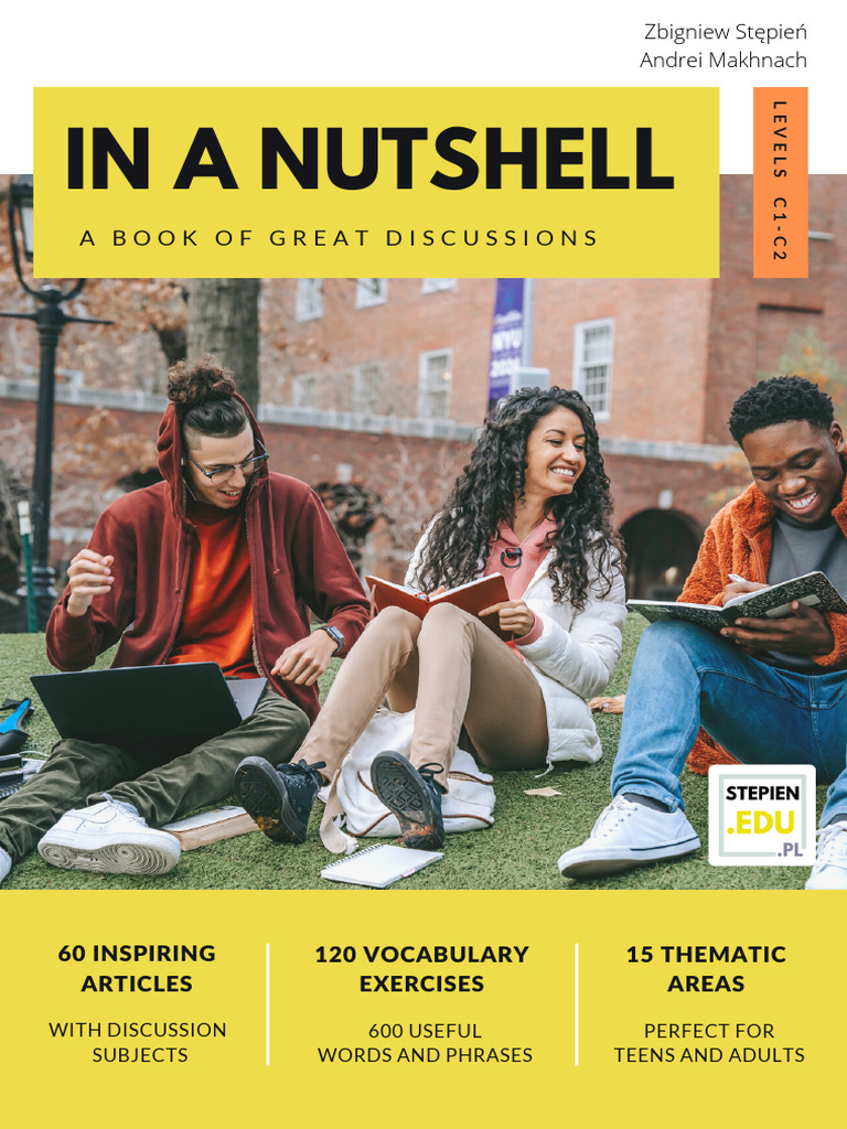 IN A NUTSHELL C1 C2. A BOOK OF GREAT DISCUSSIONS - Probka | PDF