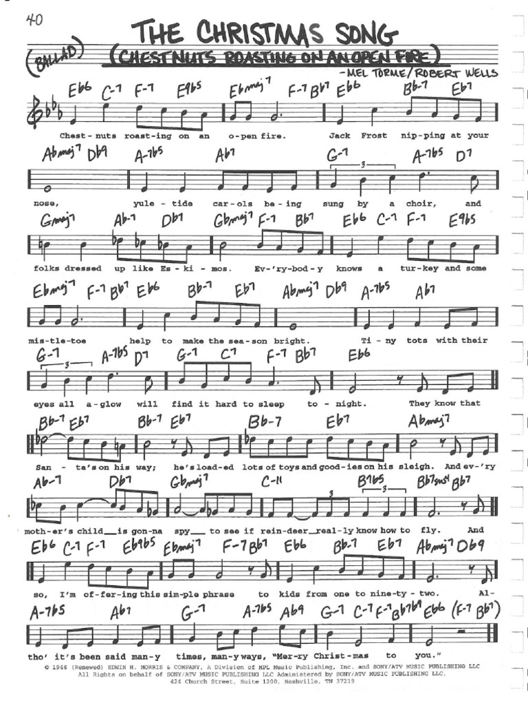 The Christmas Song | PDF