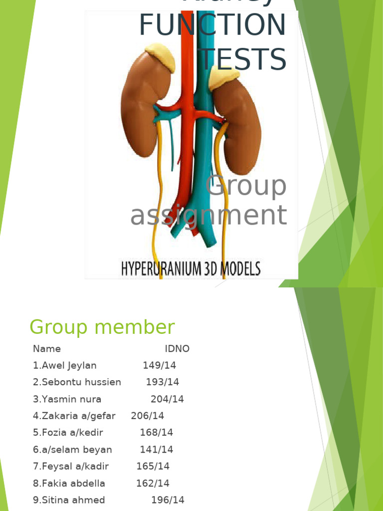 Assignment Medicinal Chemistry | PDF | Creatinine | Kidney