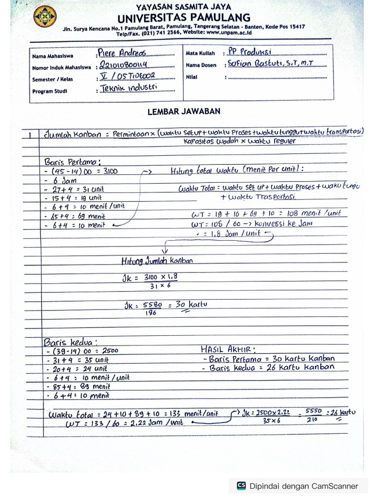 UTS PP Produksi - Piere Andreas | PDF