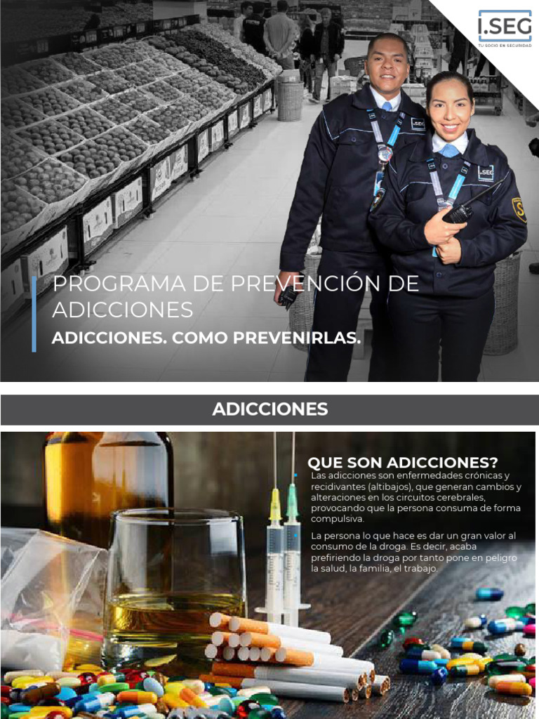 Adicciones Como Prevenirlas - Final | PDF | Medicina CLINICA ...