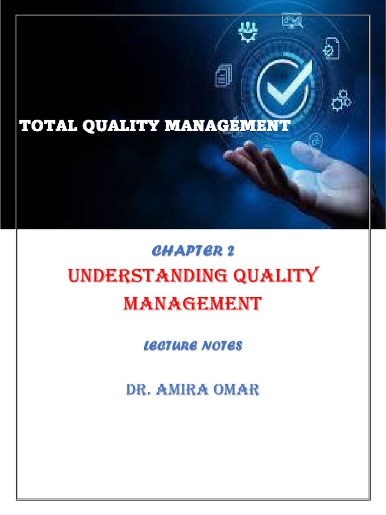 Chapter 2 Understanding Quality Management 2025 | PDF | Cost | Quality ... Chapter 2 Understanding Quality Management 2025 | PDF | Cost | Quality ...