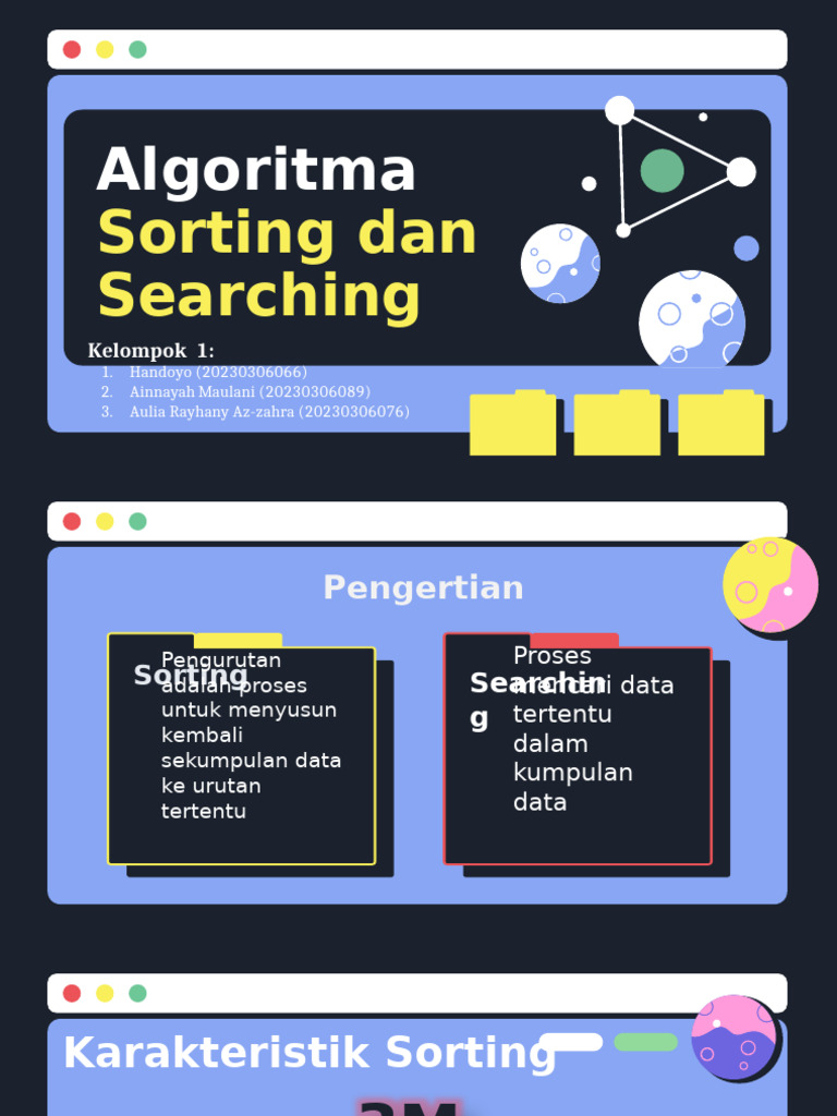 Penerapan Algoritma Sorting dan Searching | PDF