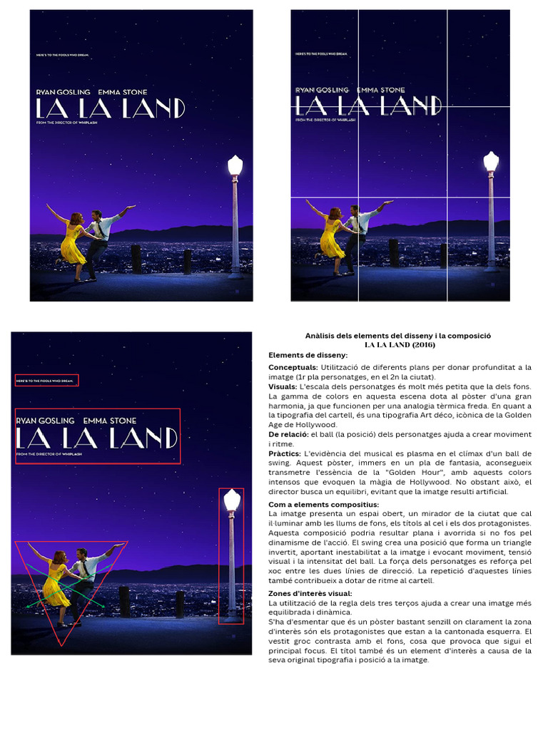 LA LA LAND lleguatge gràfic | PDF