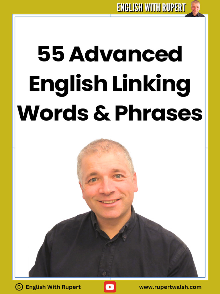 PDF 55 Advanced Linking Words Phrases 1 | PDF | Clause | Adjective
