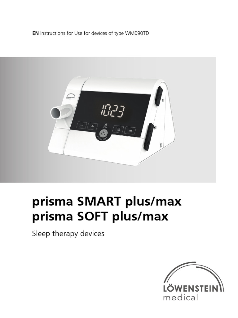 Prisma SMART max CPAP Manual | PDF | Bluetooth | Electromagnetic ...