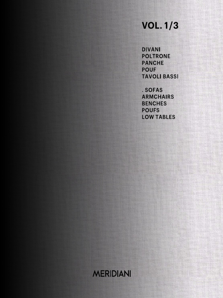 01 MERIDIANI 2021 GeneralCatalogue VOL 1 Web | PDF