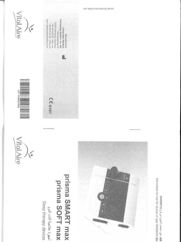 Prisma SMART Max Sleep Therapy Device | PDF