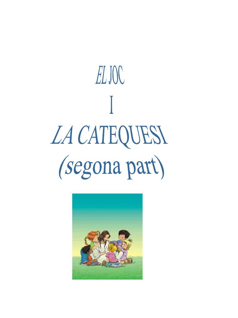 El Joc I La Catequesis 2 | PDF