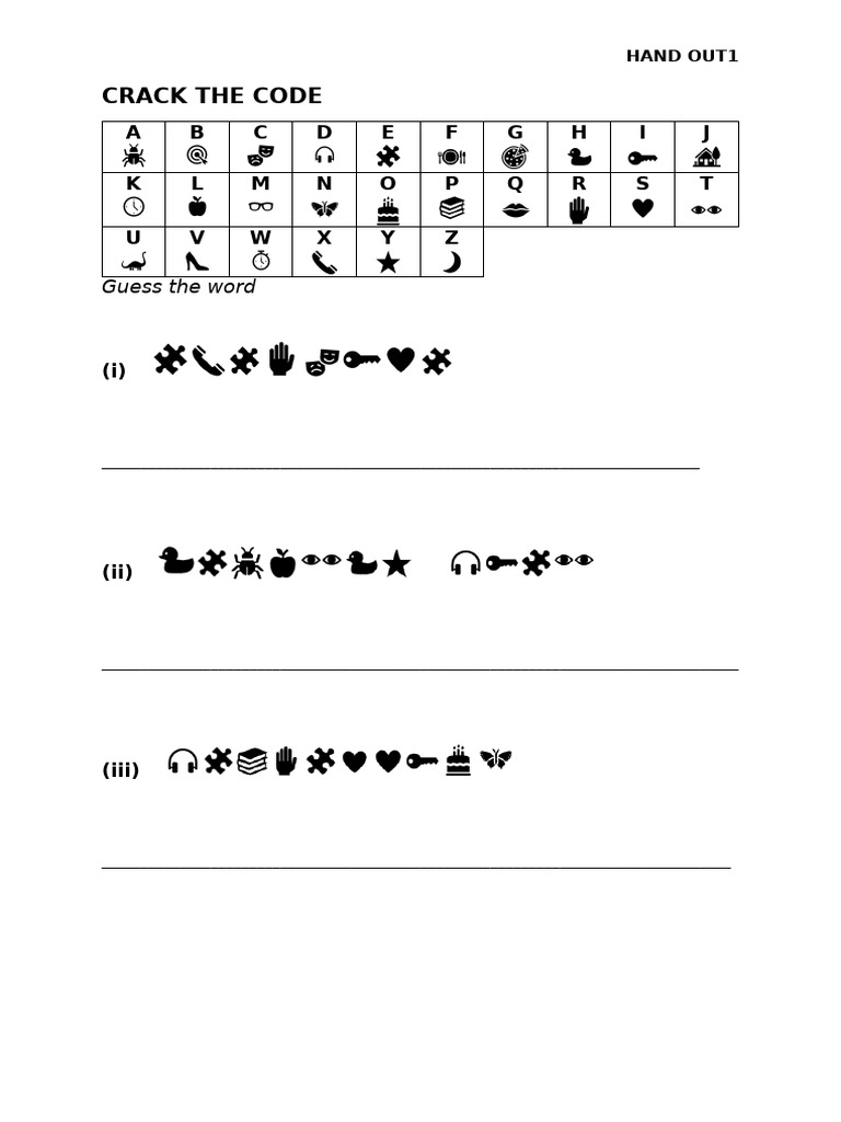 Crack The Code 2 | PDF