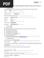 CN22 Customs Declaration Instructions | PDF | Customs | Mail