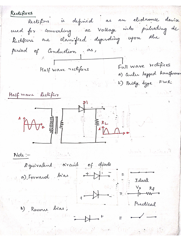 Rectifiers | PDF