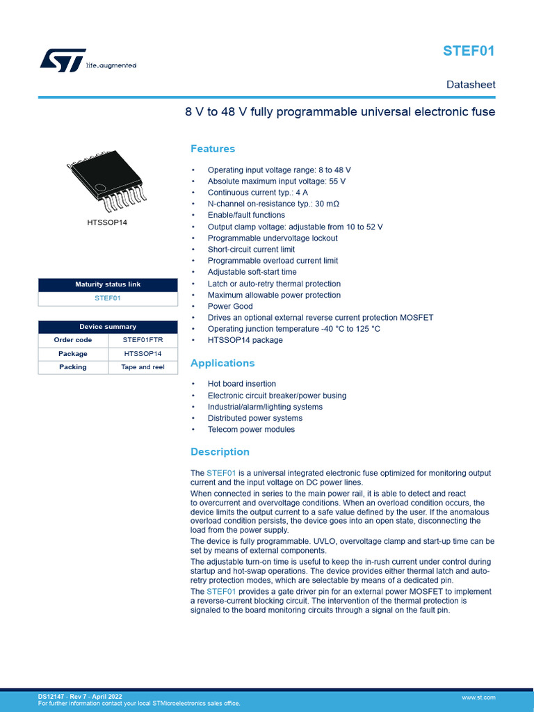 Stef 01 | PDF | Mosfet | Field Effect Transistor
