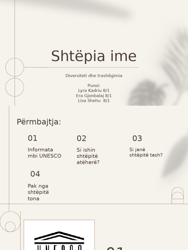 Trashegimia Dhe Diversiteti - Shtepia Ime | PDF