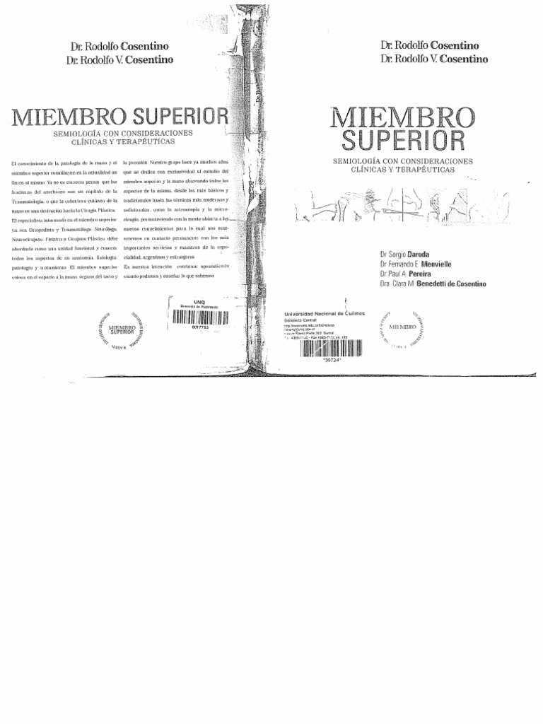 Cosentino%2c R. Miembro Superior (1) | PDF
