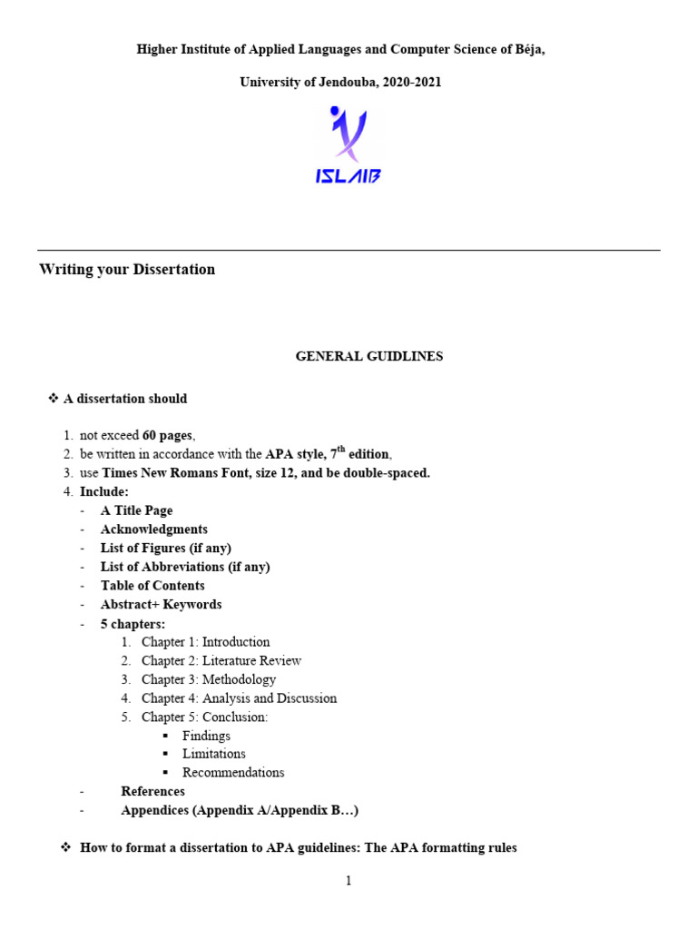 Writing Your Dissertation | PDF | Letter Case | Apa Style