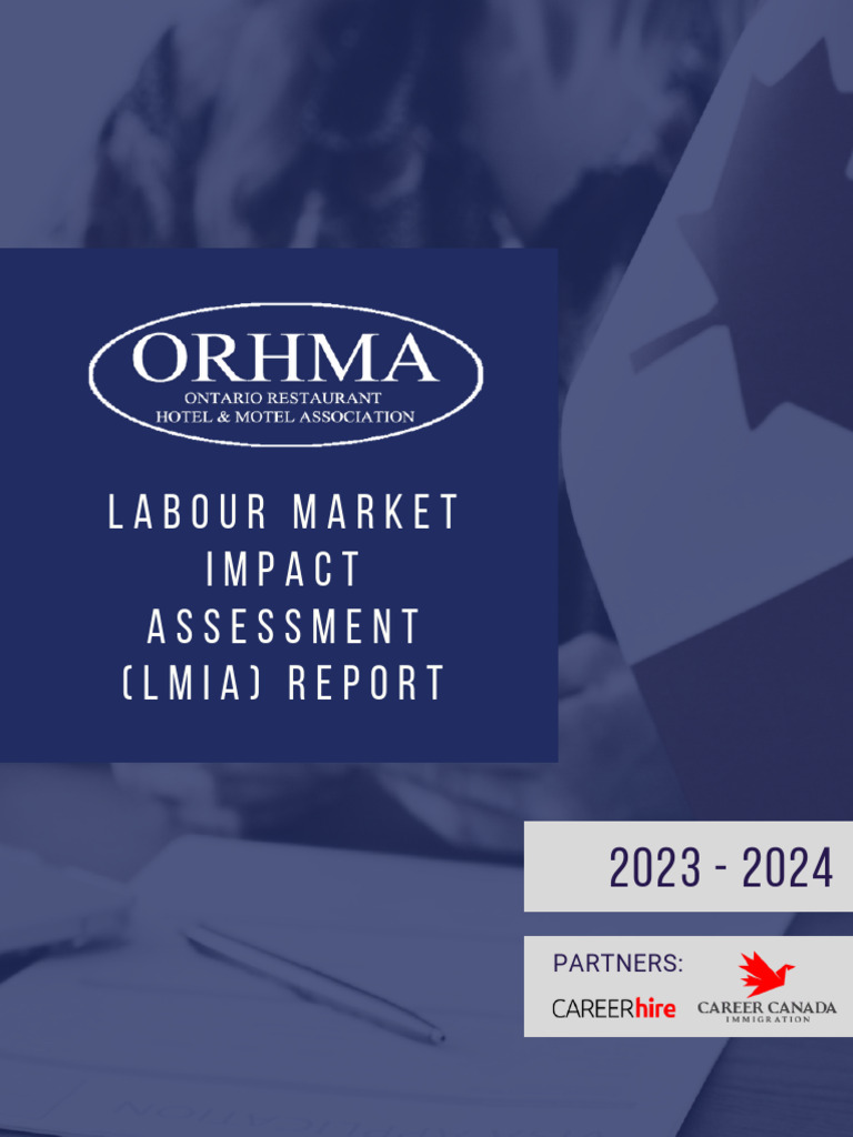 Labour Market Impact Assessment (Lmia) Report: Partners | PDF | Employment | Foreign Worker